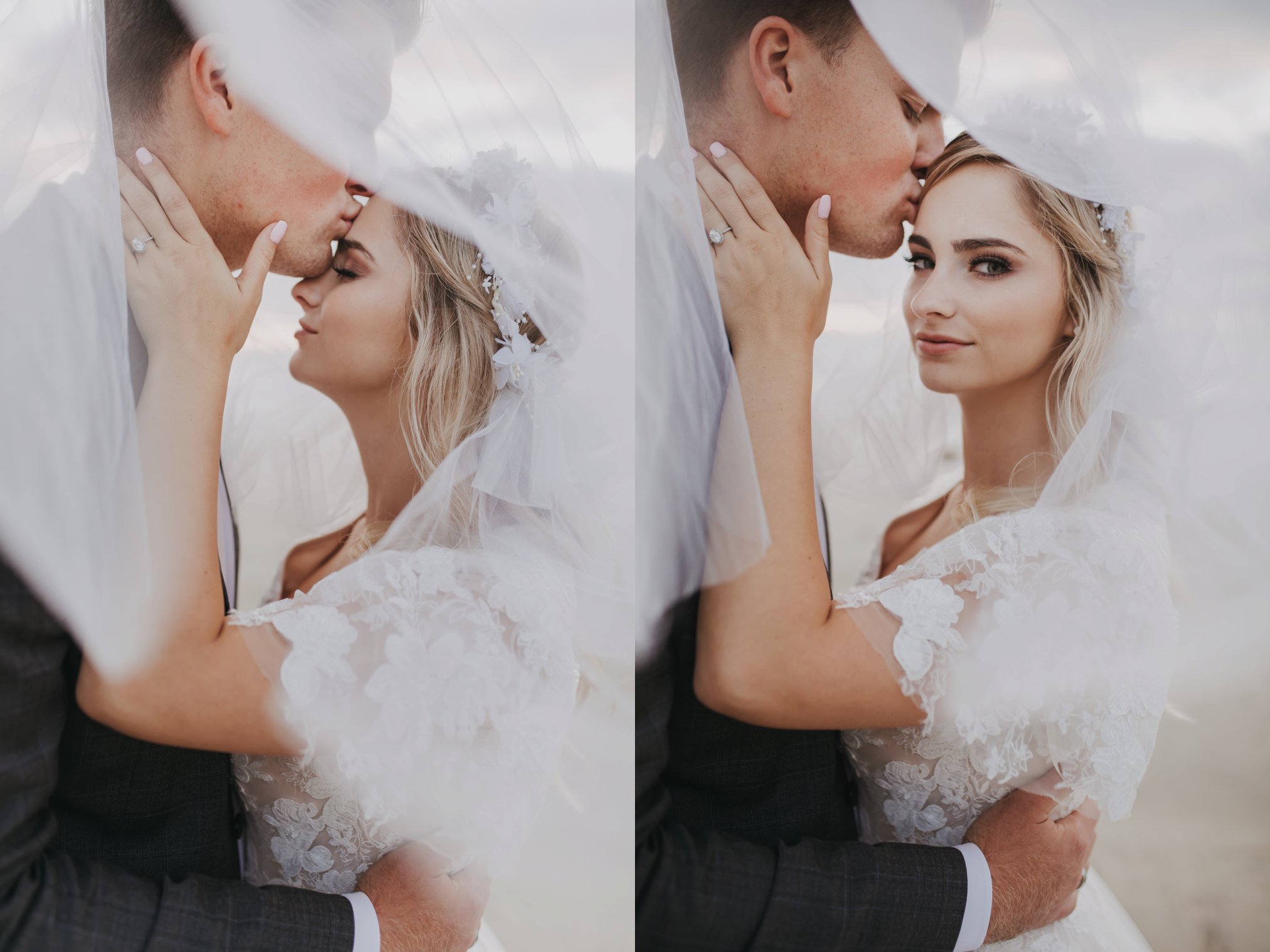 Rachel & Dallas, San Diego Temple Wedding & Beach Bridal Session ...